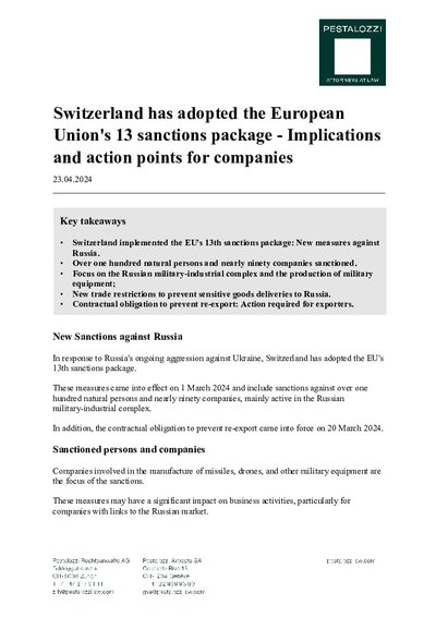 Oliver Widmer | Pestalozzi Attorneys at Law